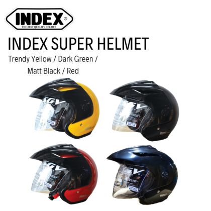 INDEX SUPER MOTORCYCLE HELMET